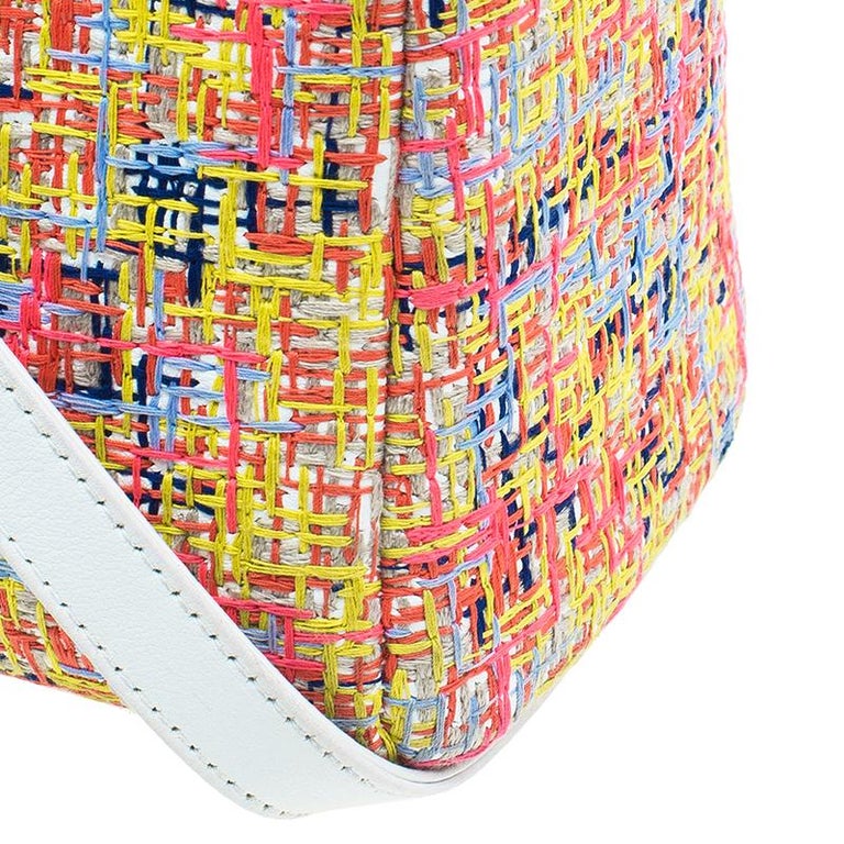 Dior Multicolor Embroidered Fabric Medium Limited Edition Lady Dior ...