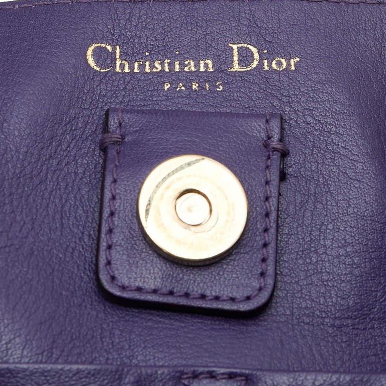 Dior Orange Leather Large Diorissimo Shopper Tote For Sale at 1stDibs