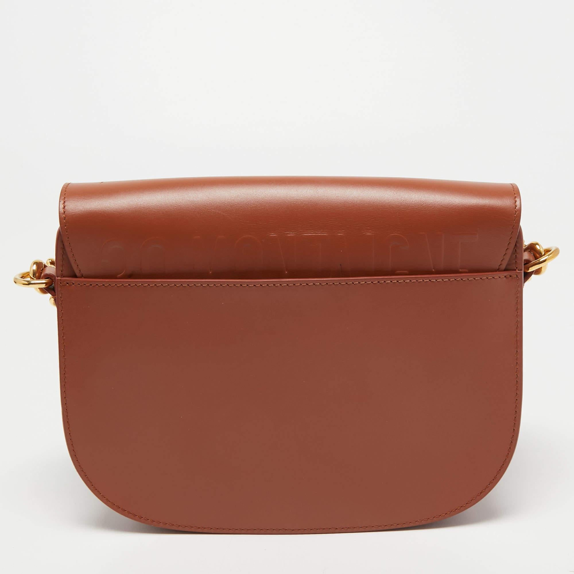 Dior Tan Leather Medium Bobby Shoulder Bag at 1stDibs | dior bobby bag tan