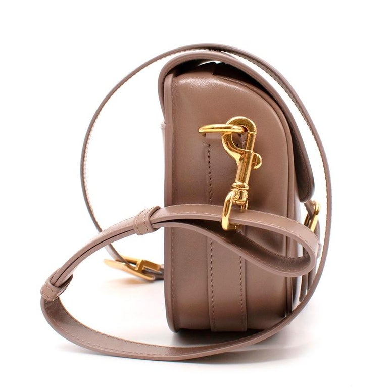 Dior Taupe Leather New Season Medium Bobby Bag For Sale at 1stDibs