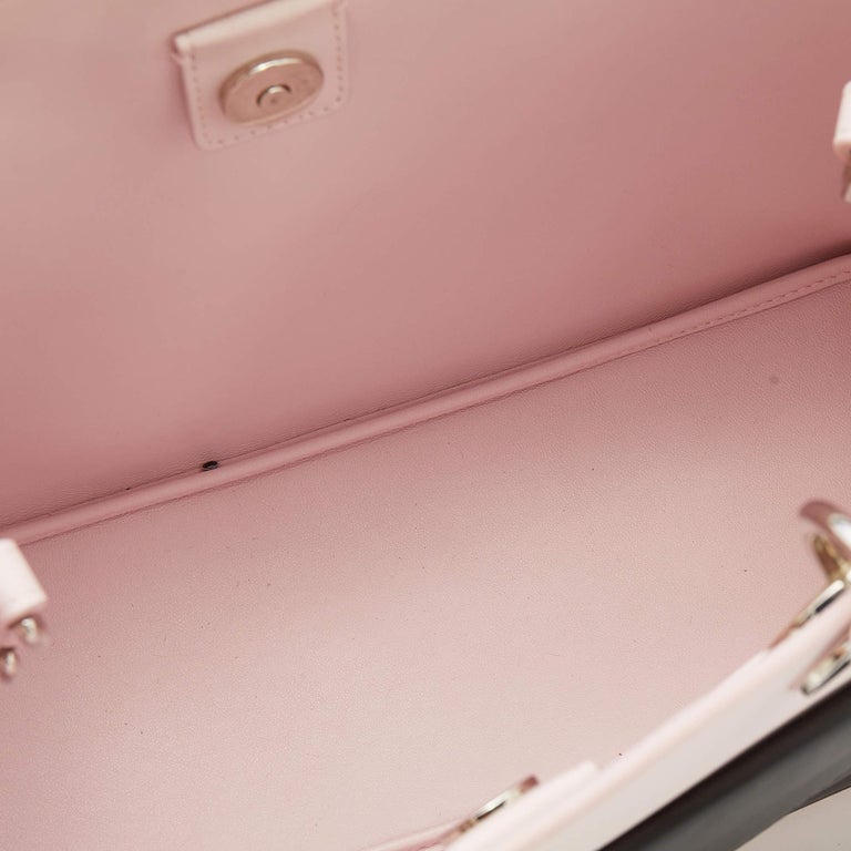 Dior Tri Color Leather Diorissimo Pocket Tote For Sale at 1stDibs