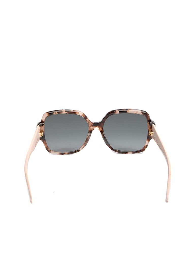 Dior Women's Lady Dior Studs 5F Square Frame Sunglasses For Sale at 1stDibs