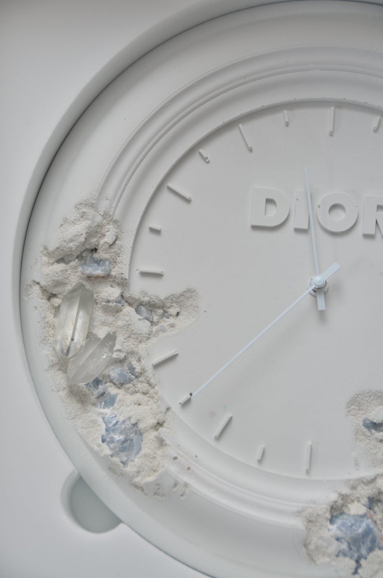 DIOR X DANIEL ARSHAM FUTURE RELIC Limited Edition Eroded Clock XX/100 ...