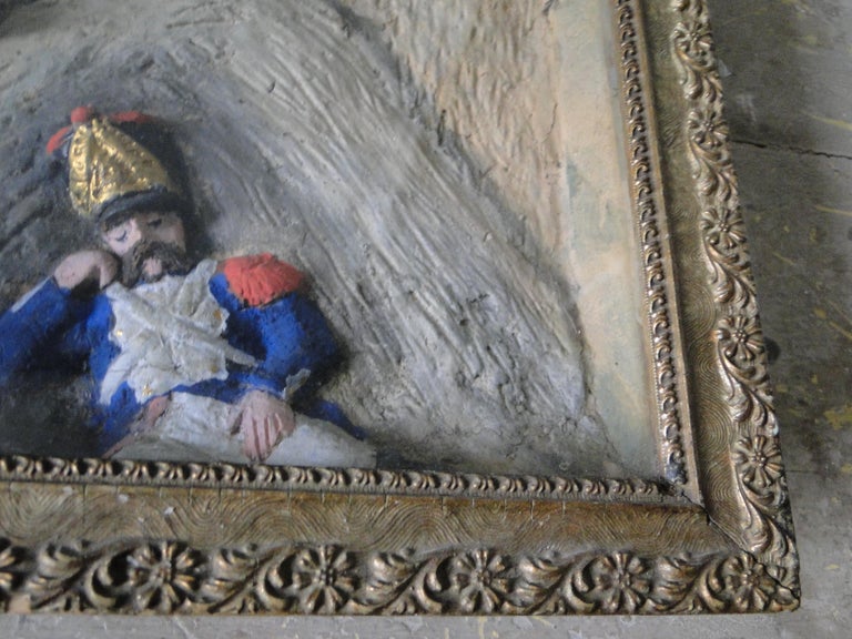 Diorama of Napoleon Bonaparte with a Sleeping Soldier at 1stDibs