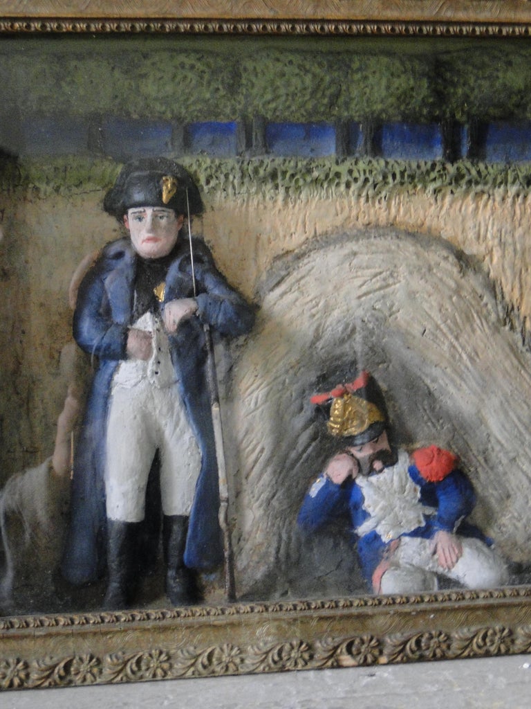 Diorama of Napoleon Bonaparte with a Sleeping Soldier at 1stDibs