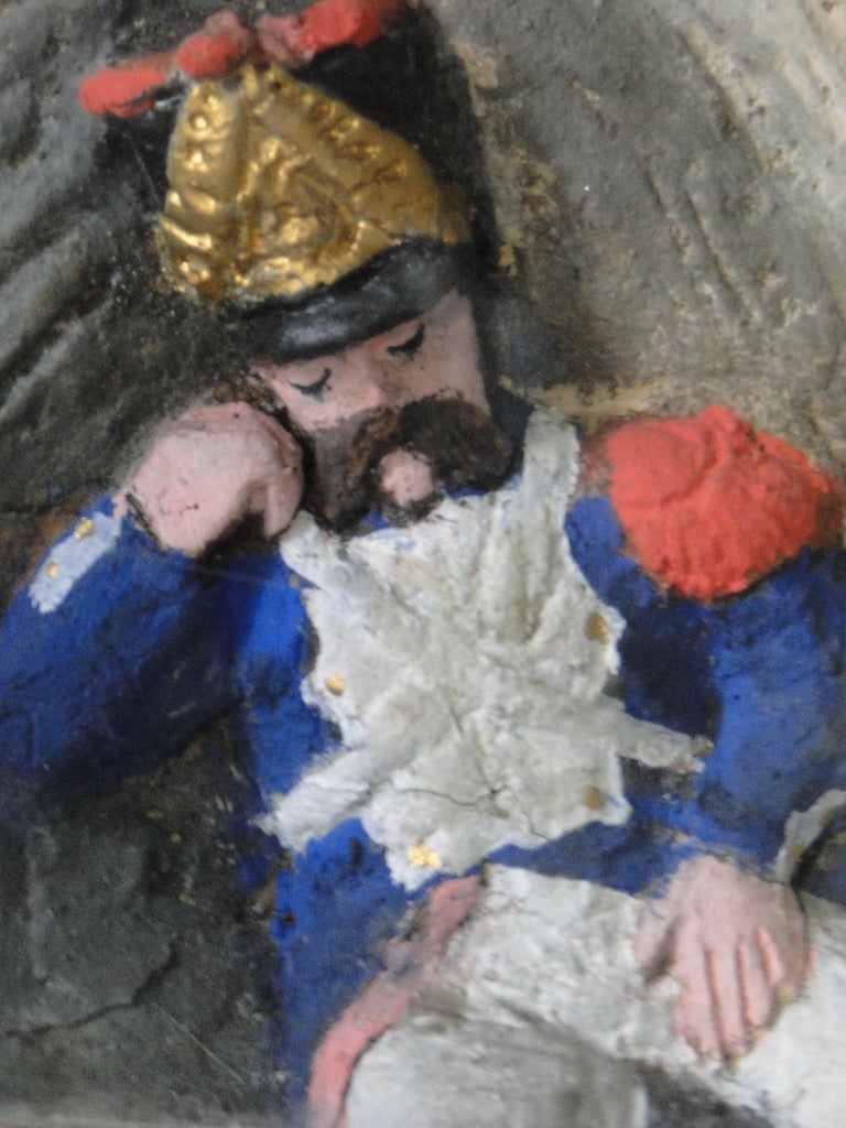 Diorama of Napoleon Bonaparte with a Sleeping Soldier at 1stDibs
