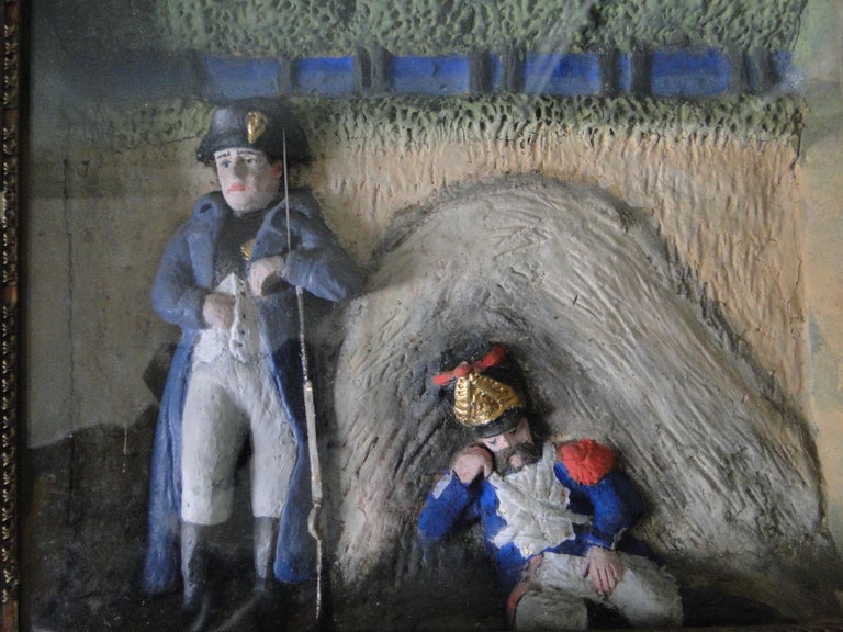 Diorama of Napoleon Bonaparte with a Sleeping Soldier at 1stDibs