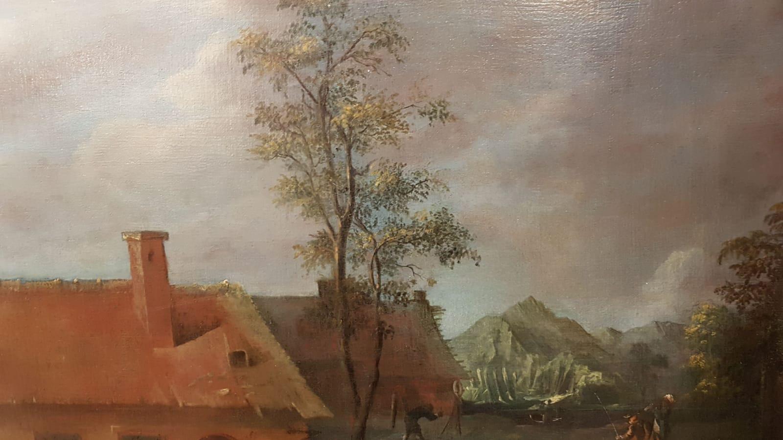 Flemish painting circle of David Teniers For Sale at 1stDibs
