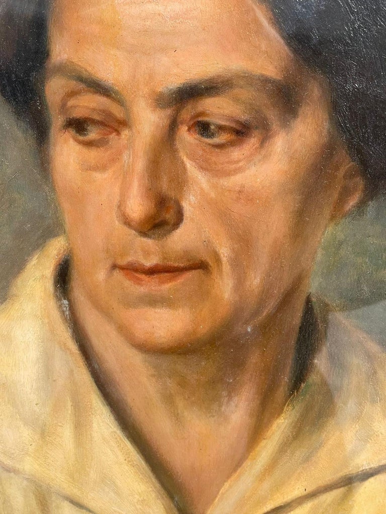 Dipinto Oreste Bogliardi Raffigurazione Femminile For Sale at 1stDibs