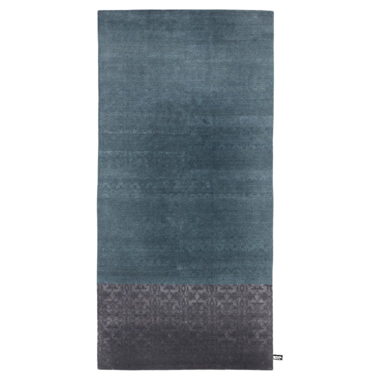 Dipped Lotto Rug by cc-tapis in Full For Sale at 1stDibs