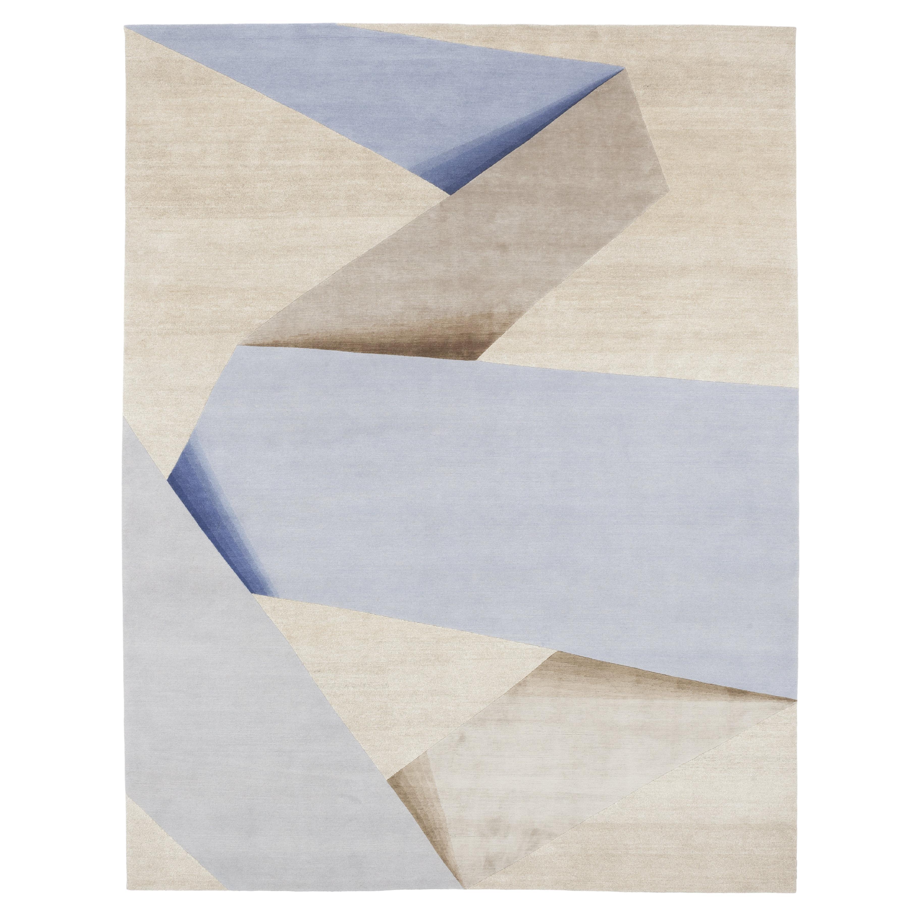 Dipped Ribbon Rug by cc-tapis in Standard For Sale at 1stDibs | ribbon rugs