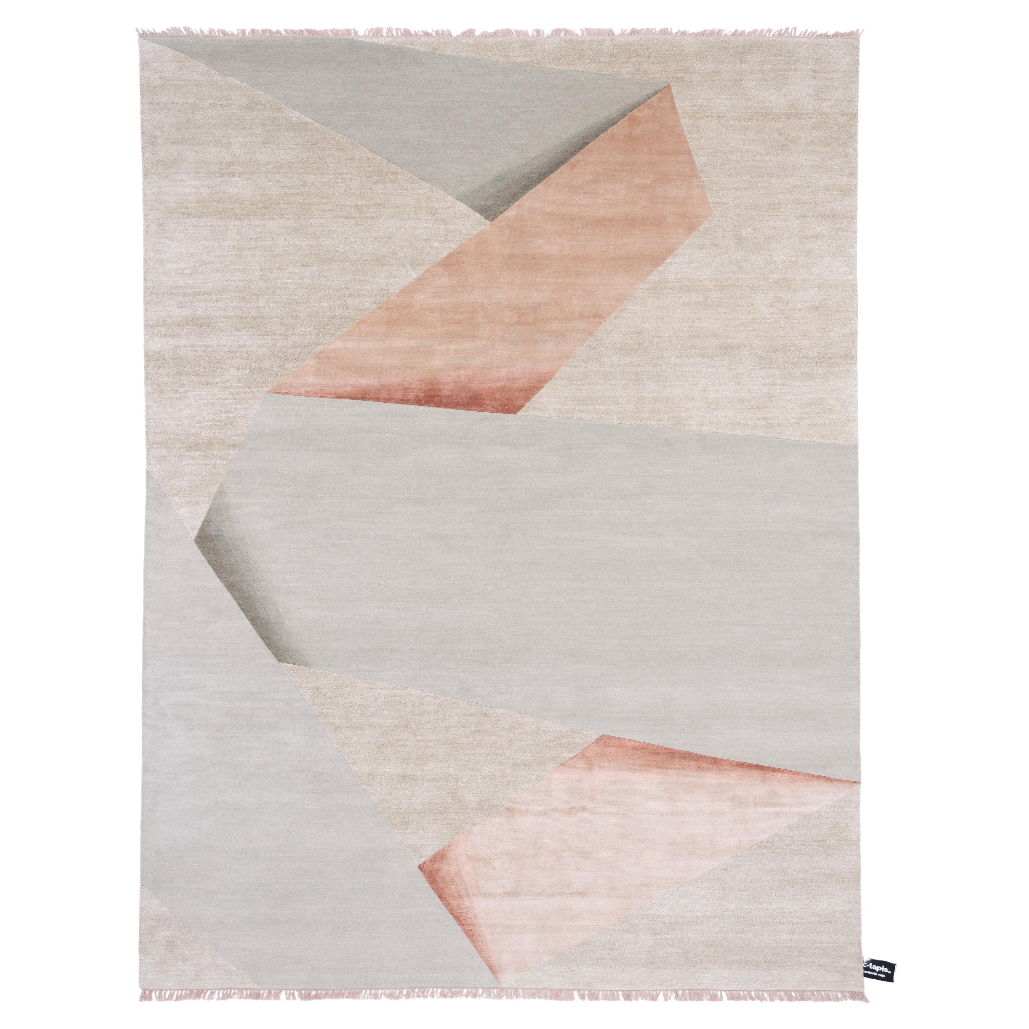 Dipped Ribbon Rug by cc-tapis in Standard For Sale at 1stDibs | ribbon rugs