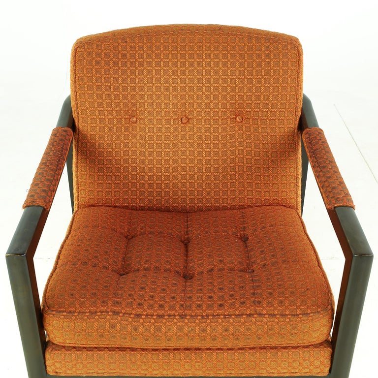 Directional Mid Century Lounge Chair with Casters For Sale at 1stDibs ...