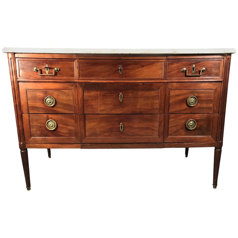 Directoire Chest of Drawers, France, 1790 at 1stDibs