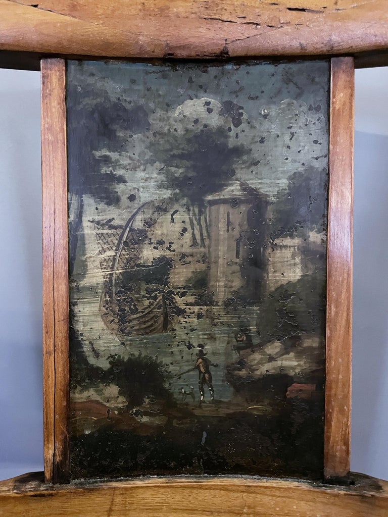 Directoire Living Room in Cherry Wood For Sale at 1stDibs