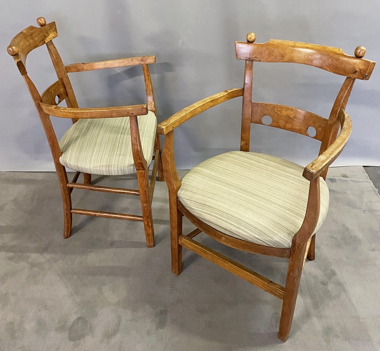 Directoire Living Room in Cherry Wood For Sale at 1stDibs