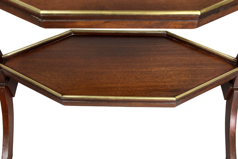 Directoire Mahogany and Brass Mounted Table at 1stDibs