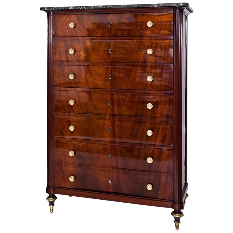 Directoire-Style Chest of Drawers, France, First Half of the 19th ...