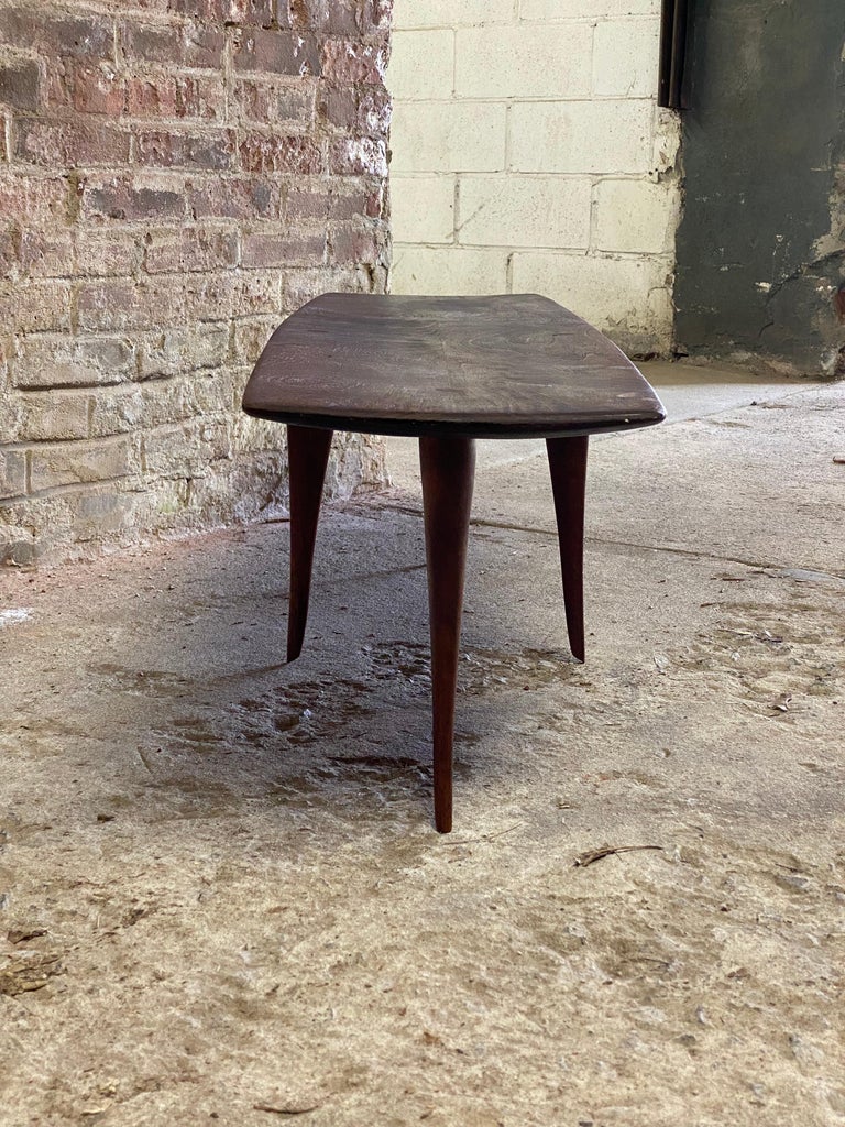 Dirk Rosse American Studio Crafts Movement Walnut Coffee Table For Sale ...