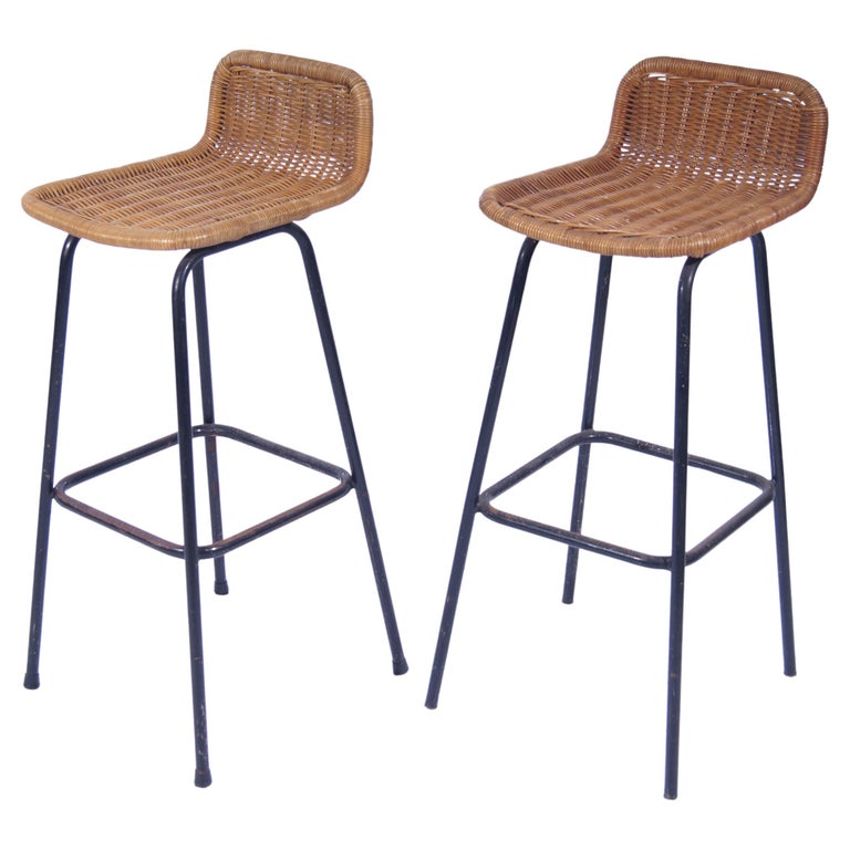 Dirk Van Sliedregt Design Stools, Set of 2 For Sale at 1stDibs