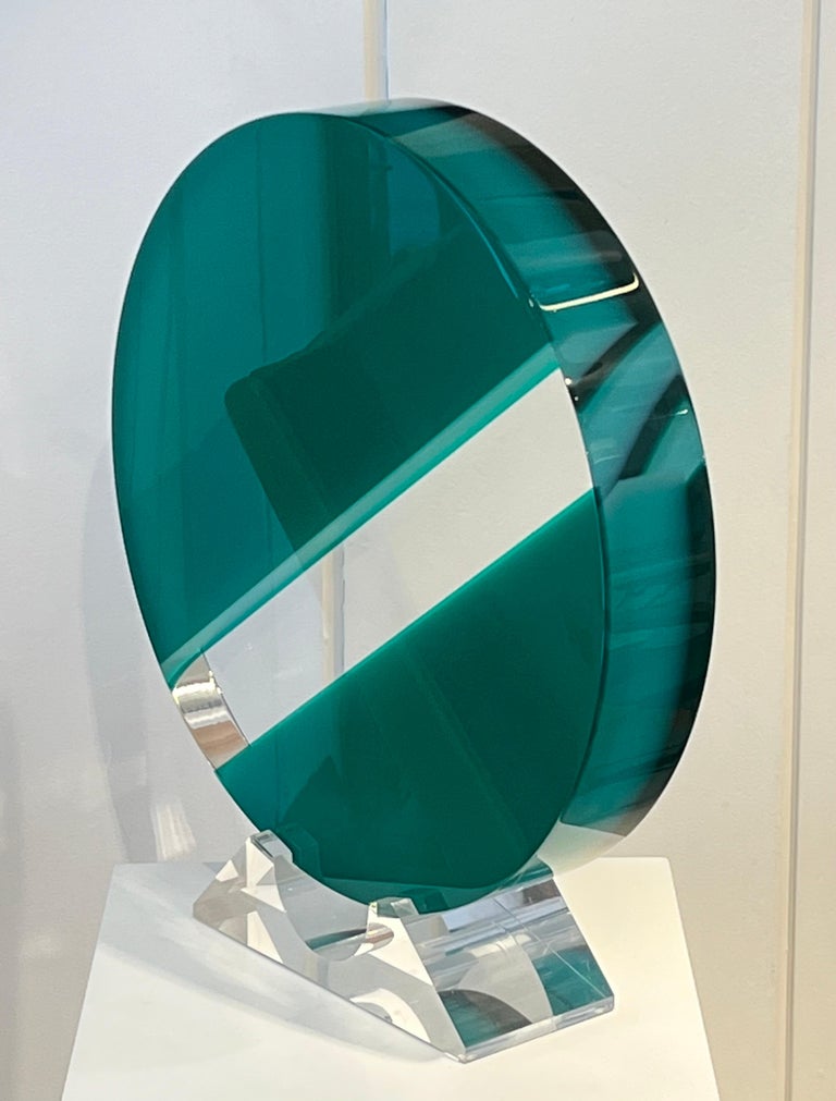 Disc Sculpture by Jean Claude Farhi For Sale at 1stDibs