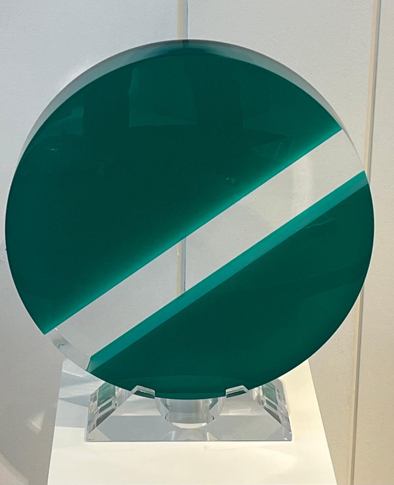 Disc Sculpture by Jean Claude Farhi For Sale at 1stDibs