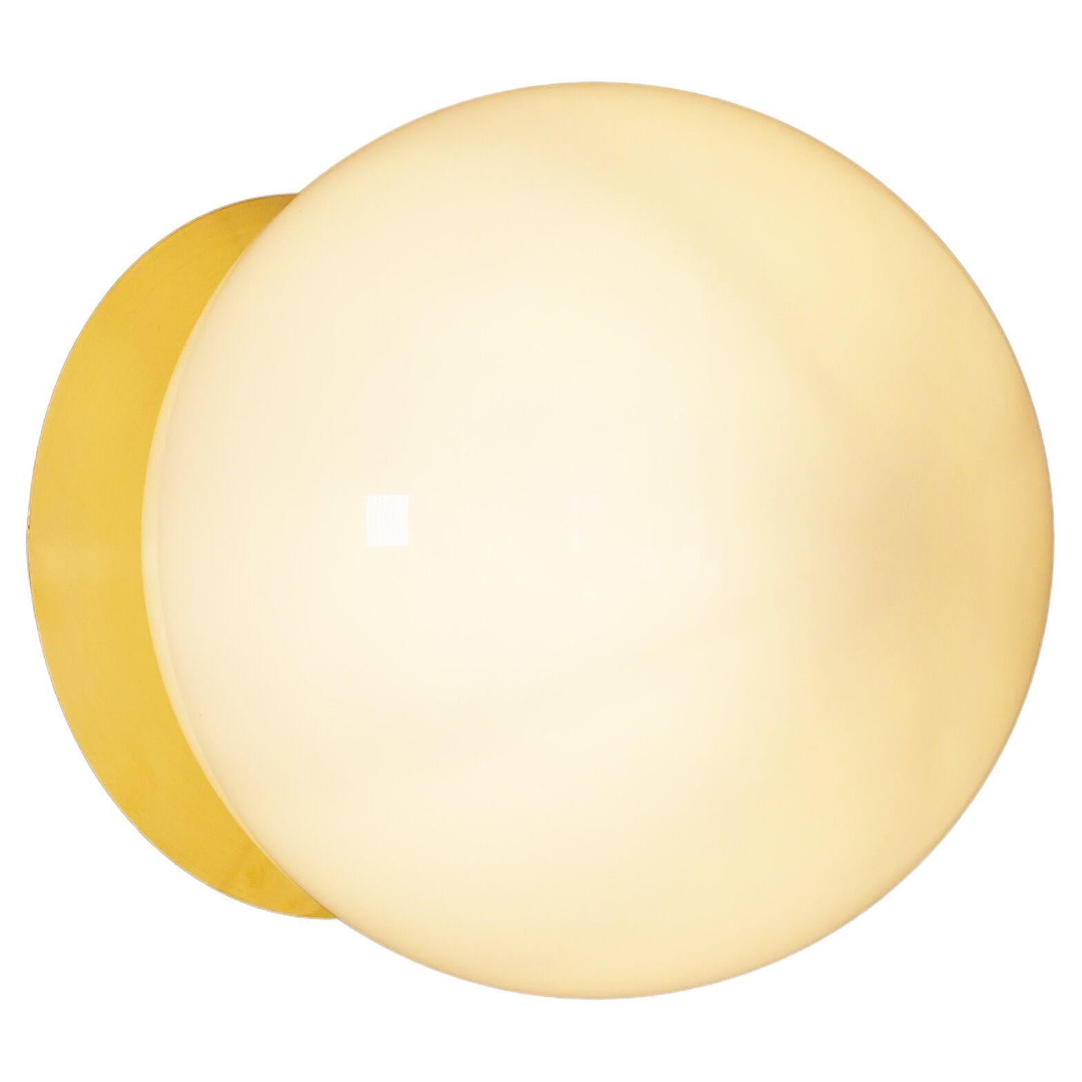 Vintage Wall-Mounted "Moon" Light by Aquarius Mirrorworks at 1stDibs