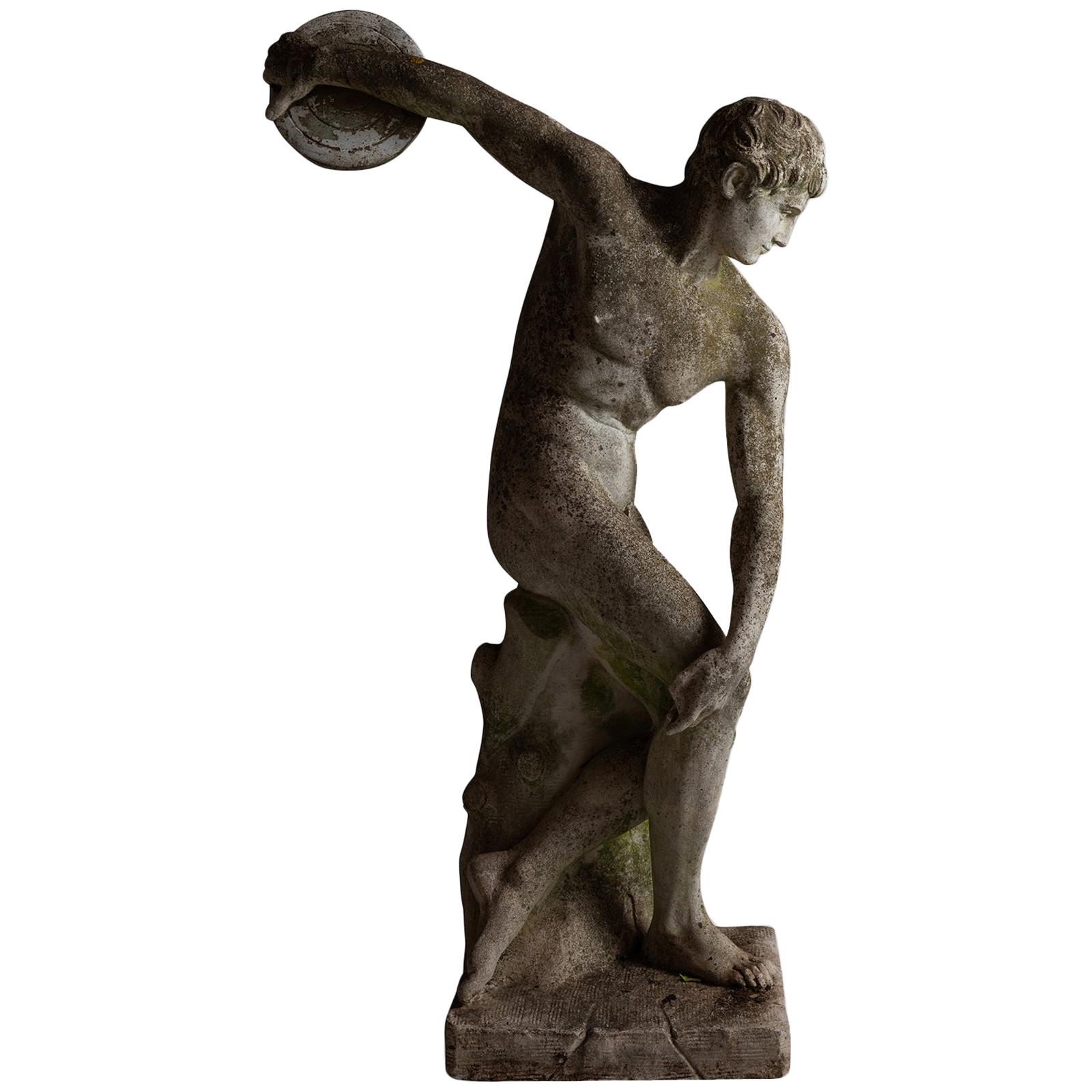 Discobolus Statue For Sale at 1stDibs