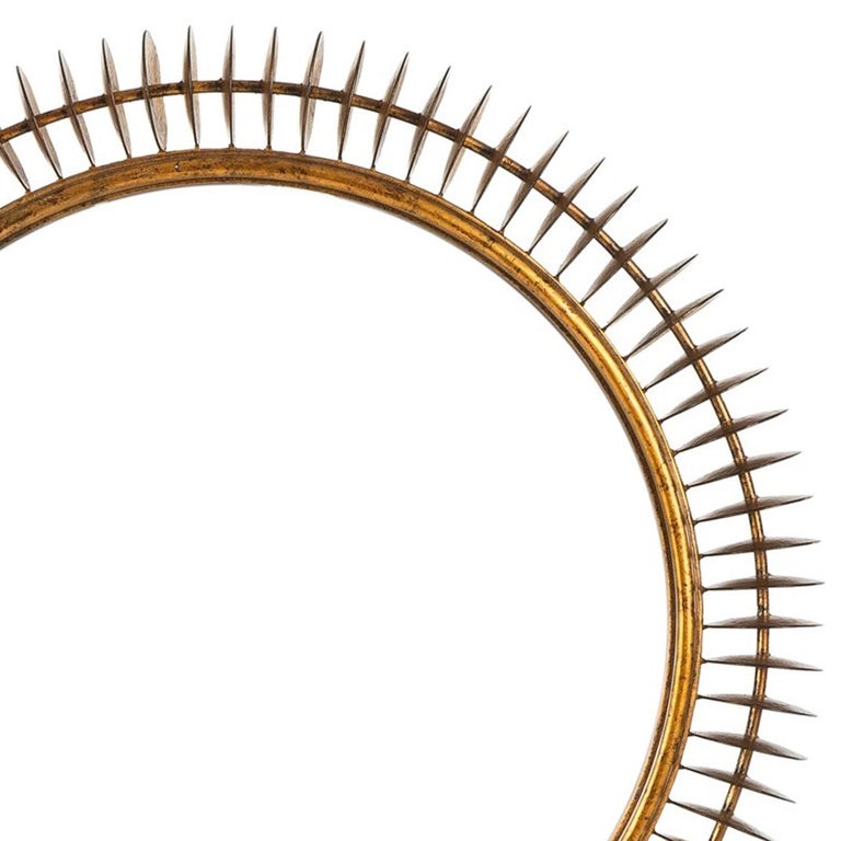 Discs Mirror in Vintage Bronze Finish at 1stDibs