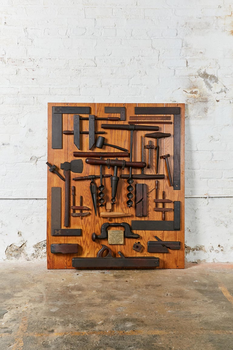 Display of Vintage Carpentry Tools For Sale at 1stDibs