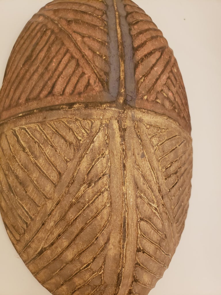 Dissimilar Pair of Decorative African Shields For Sale at 1stDibs