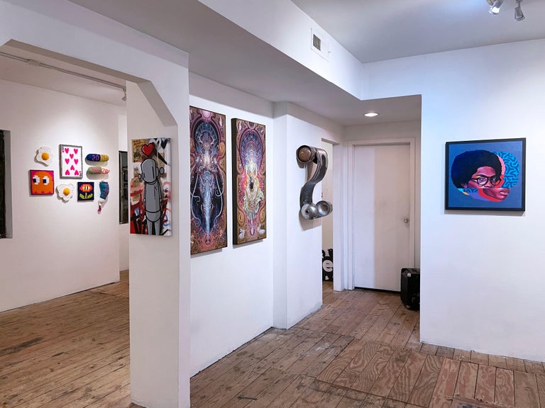 Distort - Hermeticana (2022) by street artist DISTORT, metal engraving ...