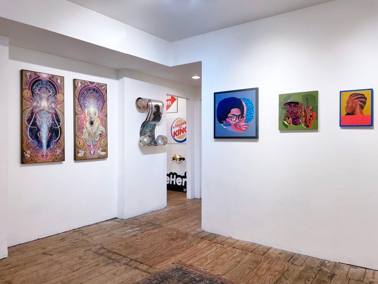 Distort - Hermeticana (2022) by street artist DISTORT, metal engraving ...