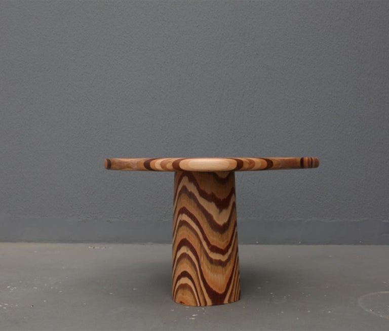Distortion, StudioManda, Coffee Table, Mixed and Layered Wood, Tree ...