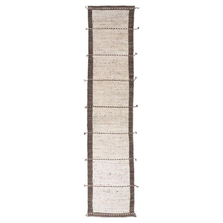 Distressed Moroccan Style Runner Rug For Sale at 1stDibs
