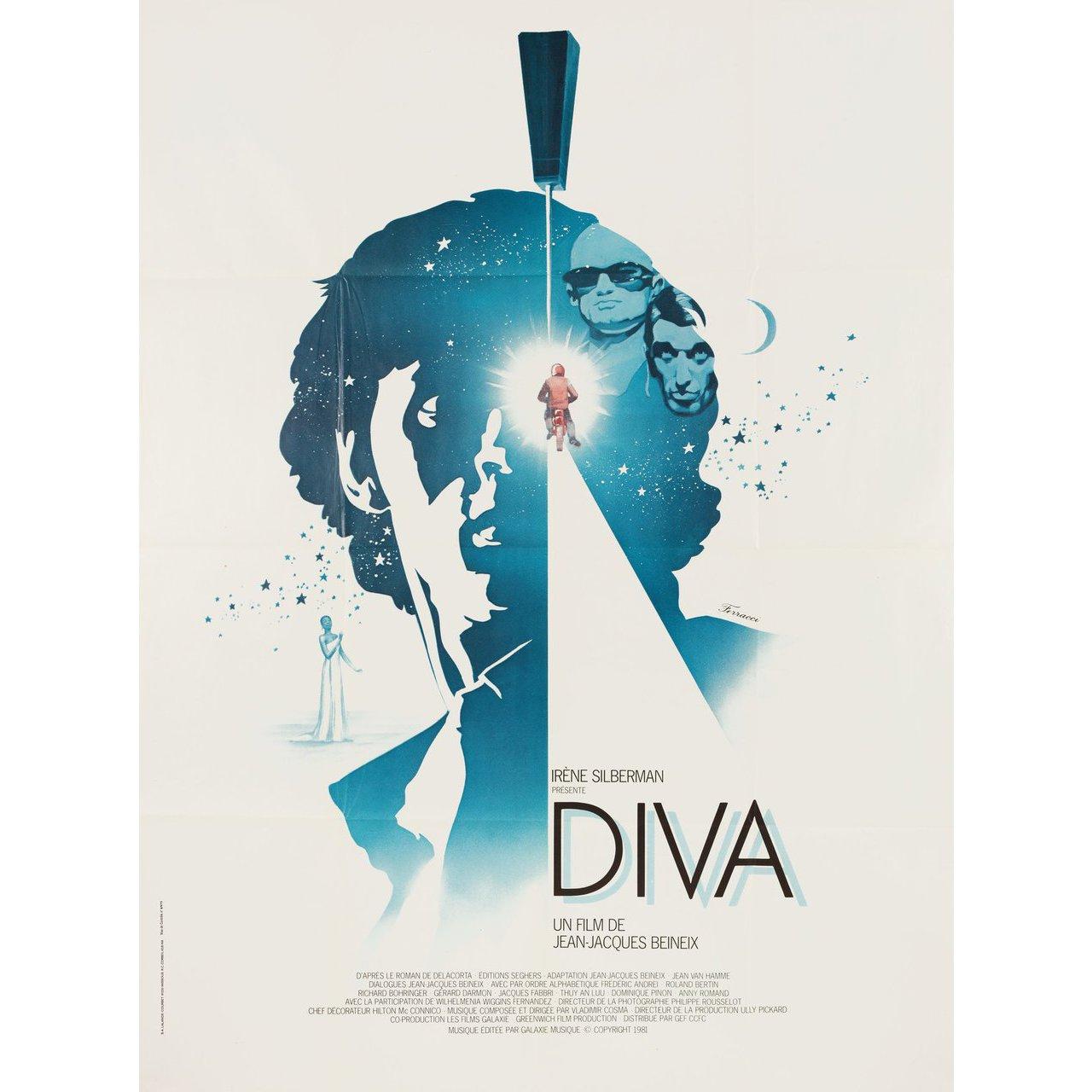 Diva 1982 French Grande Film Poster For Sale at 1stDibs