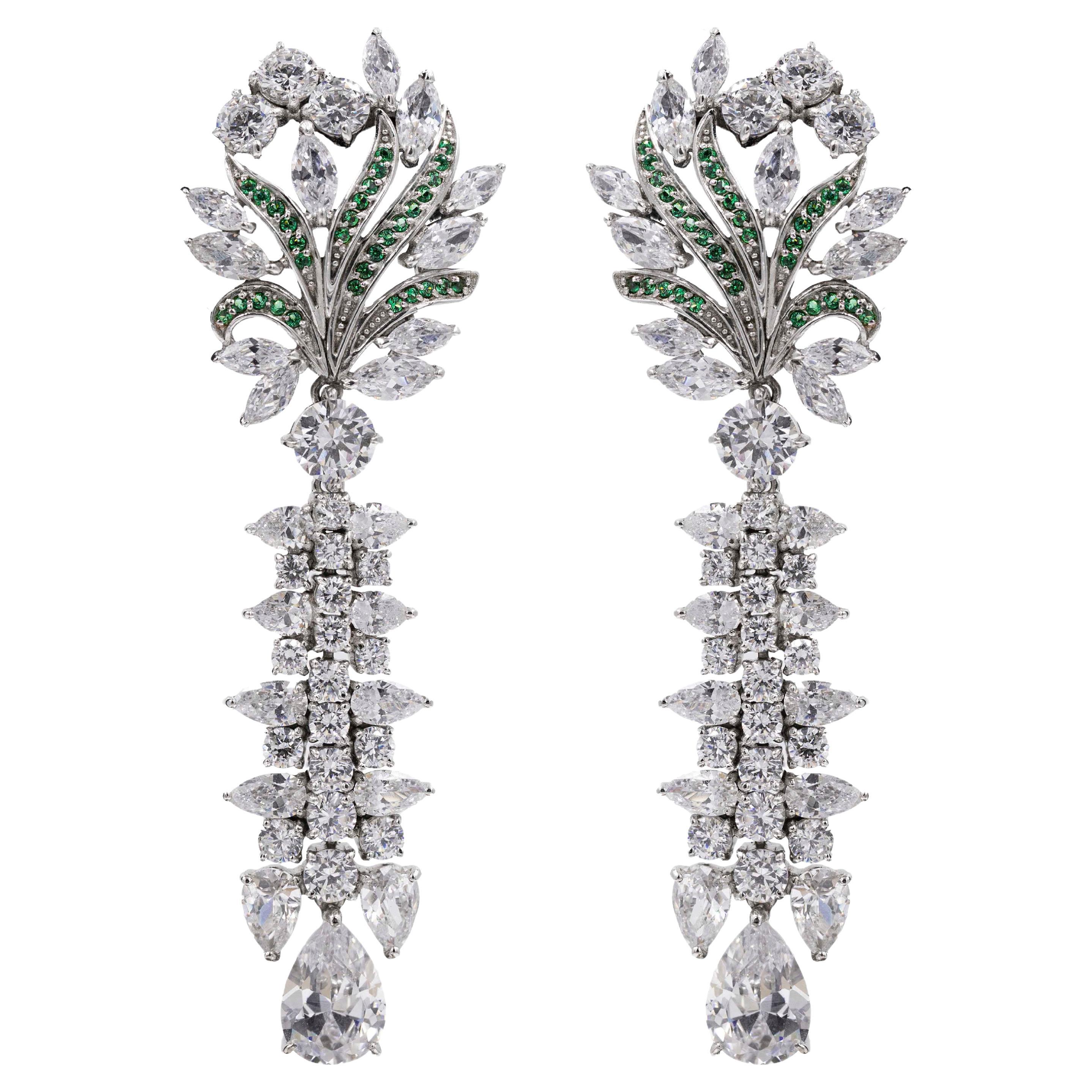 Coeur De Fleur Earrings For Sale at 1stDibs