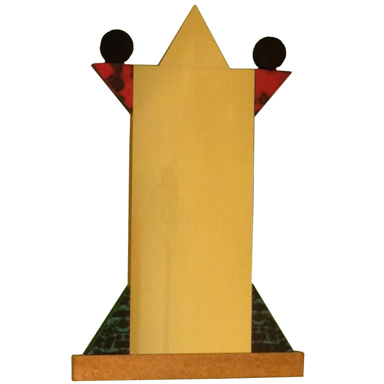 Ettore Sottsass Diva Mirror for Memphis Srl For Sale at 1stDibs