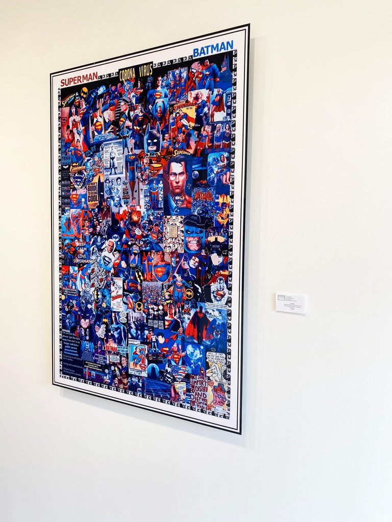 DJ Leon - Superman, Batman, Coronavirus by DJ Leon, Dye Sublimation ...