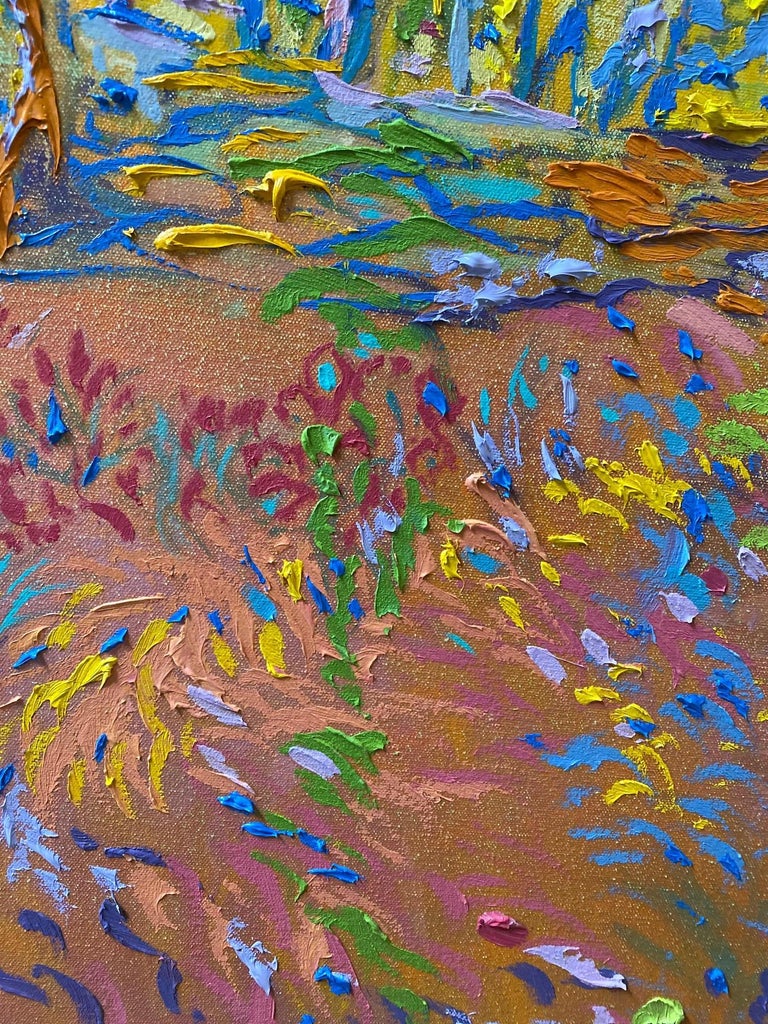 Dmitri Wright - Fractals Quaver Beyond the Meadow, original 30x40 ...