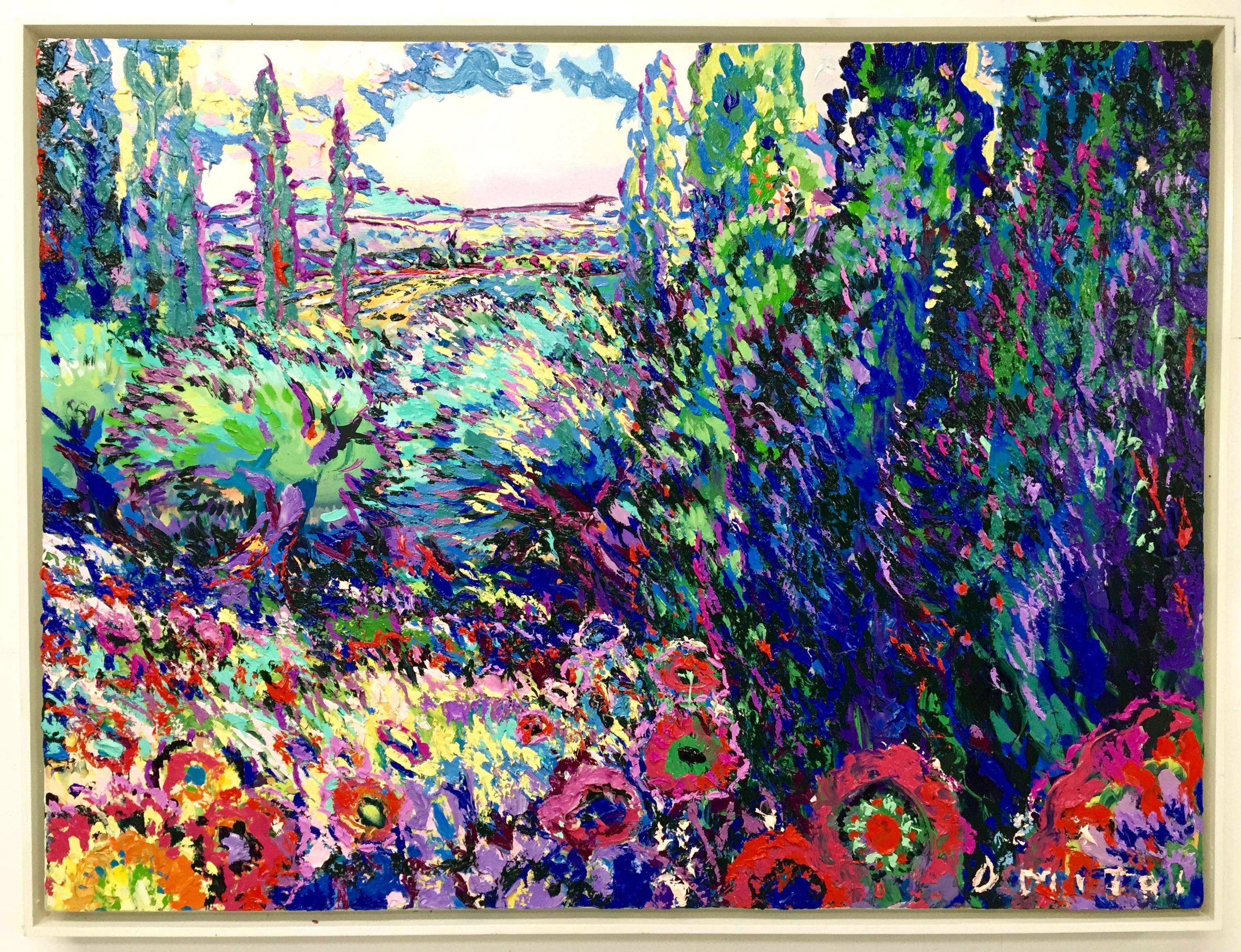 Dmitri Wright - Visione Mistica, original 36x48 contemporary landscape ...