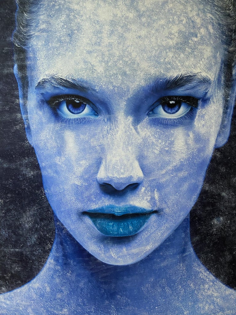 Dmitriy Krestniy - "Astral" Oil on canvas painting 47" x 39" inch by ...