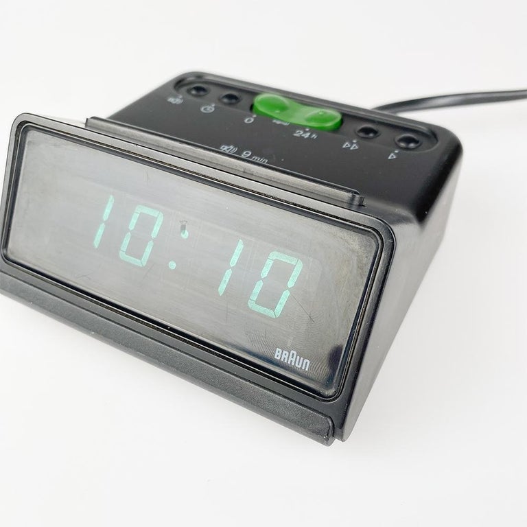 DN30s Alarm Clock Design by Dietrich Lubs for Braun, 1980 For Sale at ...