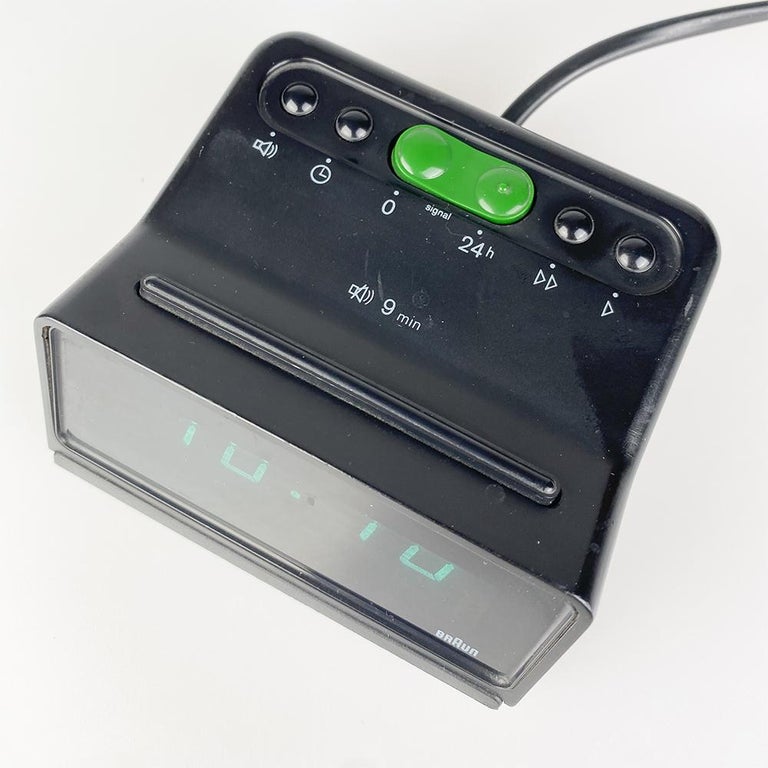 DN30s Alarm Clock Design by Dietrich Lubs for Braun, 1980 For Sale at ...