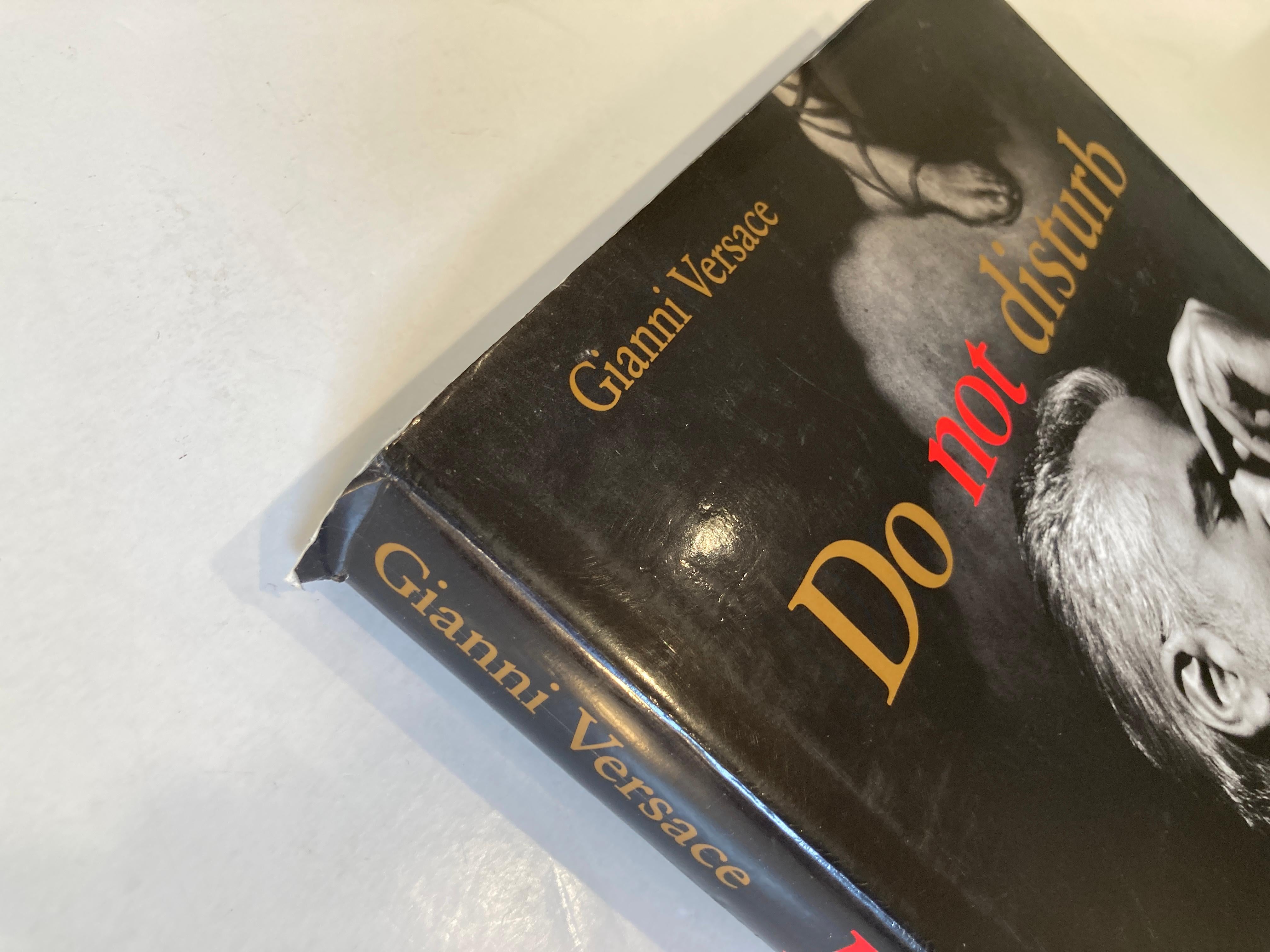 Do Not Disturb Gianni VERSACE, Hardcover Coffee Table Book at 1stDibs ...