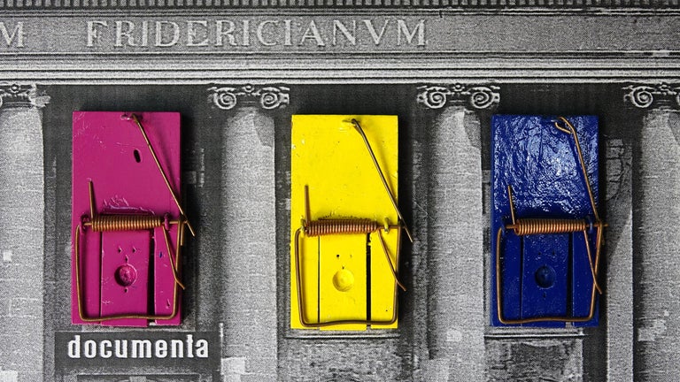 Documenta "Die Kunstfalle" Rosa My Hardt Lim. and Sign Edition 84 / 100 ...