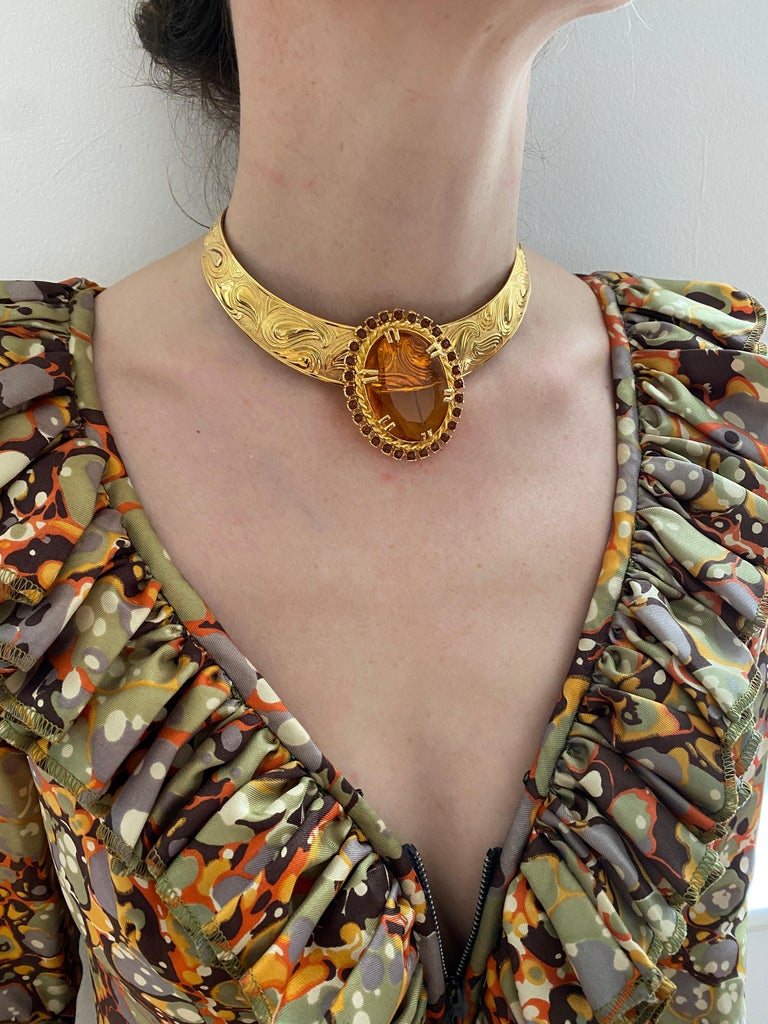 Documented 1970s Jean Varon Psychedelic Bubble Print Maxi Dress at 1stDibs