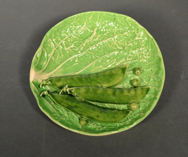 Dodie Thayer Lettuce Ware Peapod Dishes, Set of Four, 1970-1980s at 1stDibs