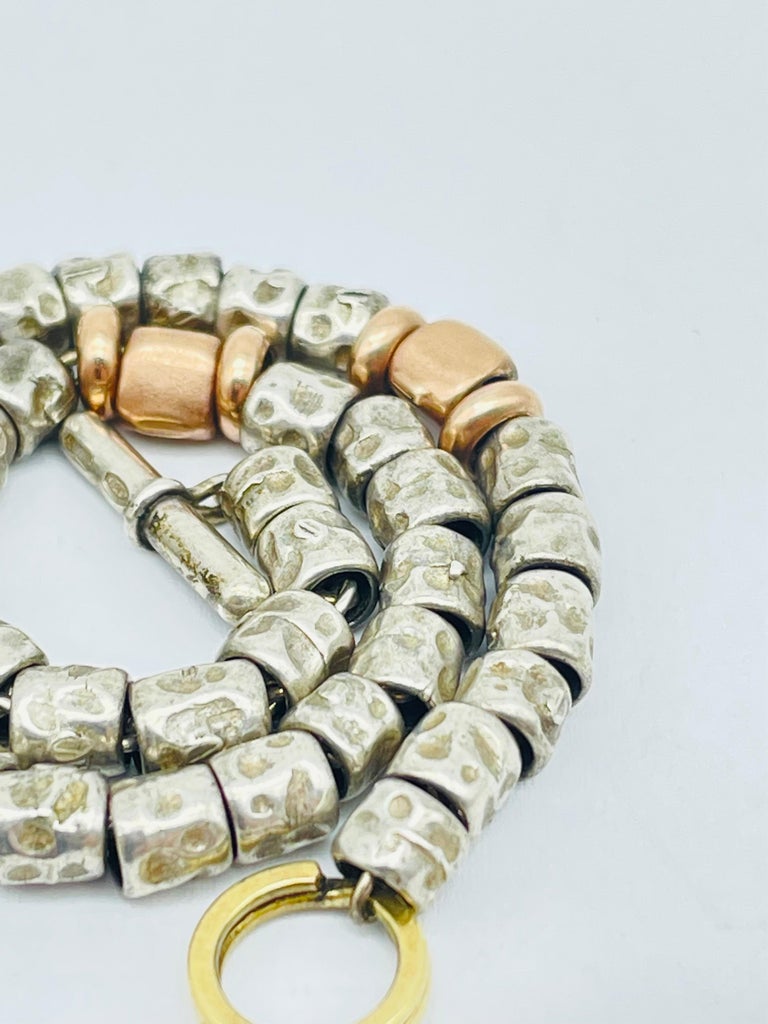 DODO by Pomellato Granelli Bracelet in 925 Silver For Sale at 1stDibs