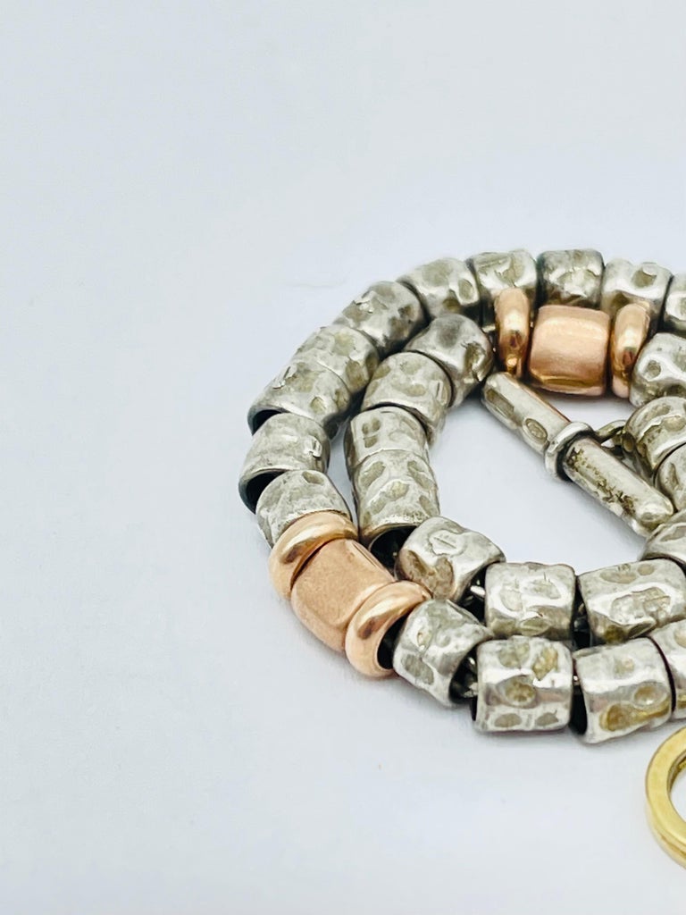 DODO by Pomellato Granelli Bracelet in 925 Silver For Sale at 1stDibs